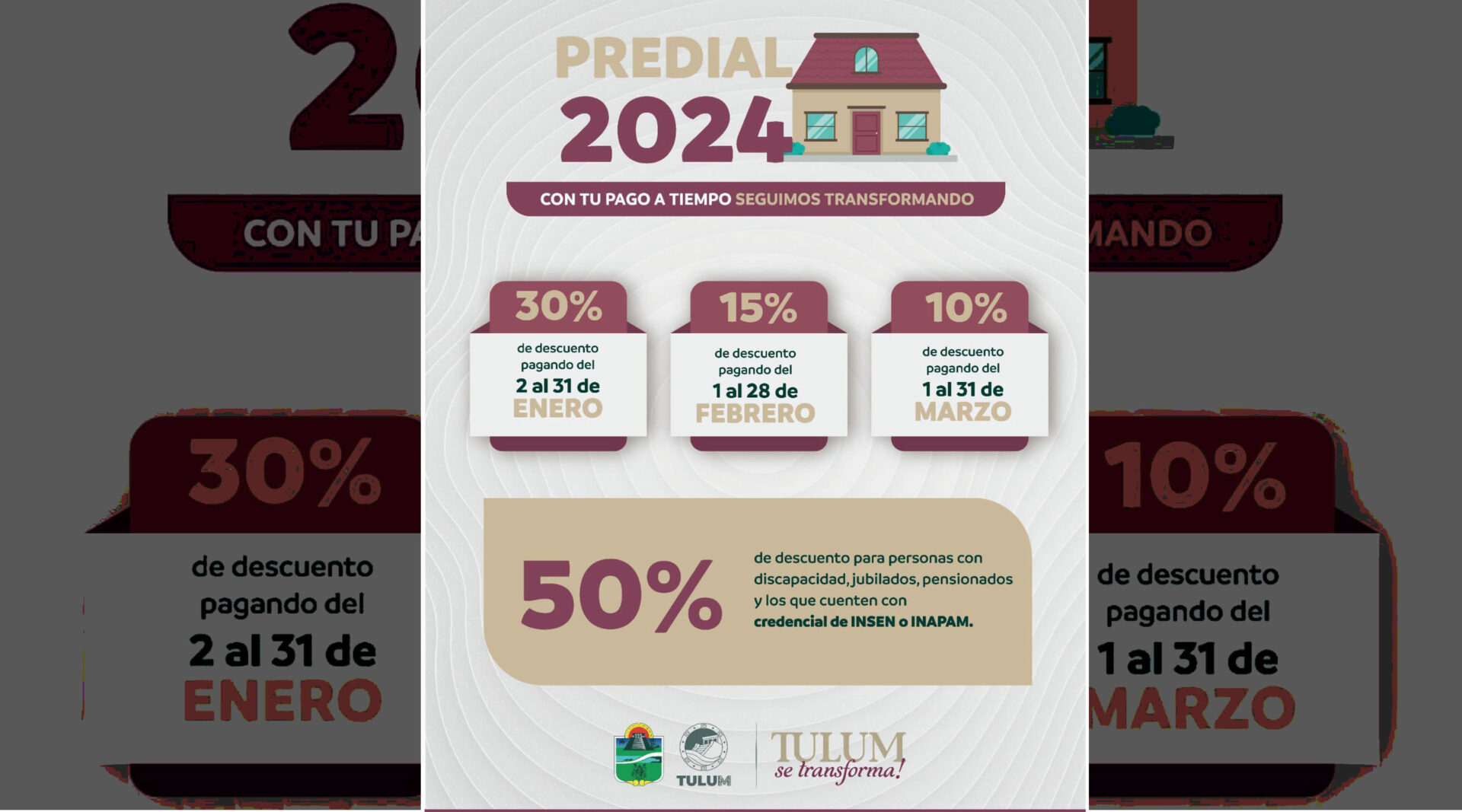 Tú transformas Tulum: Aprovecha el pago en línea del Impuesto Predial ...